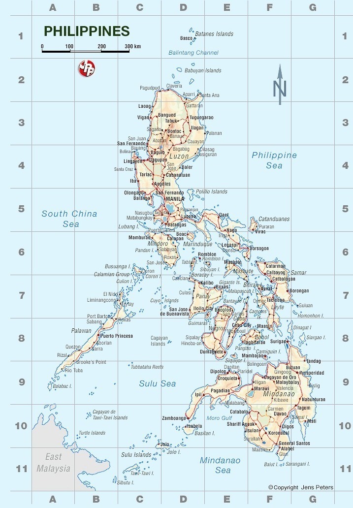 Philippines Travel Guide - Maps - Jens Peters Publications